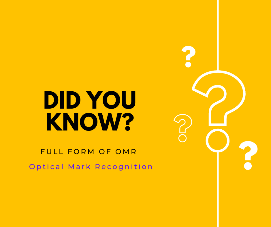 OMR Full Form - Odishafocus Jobs